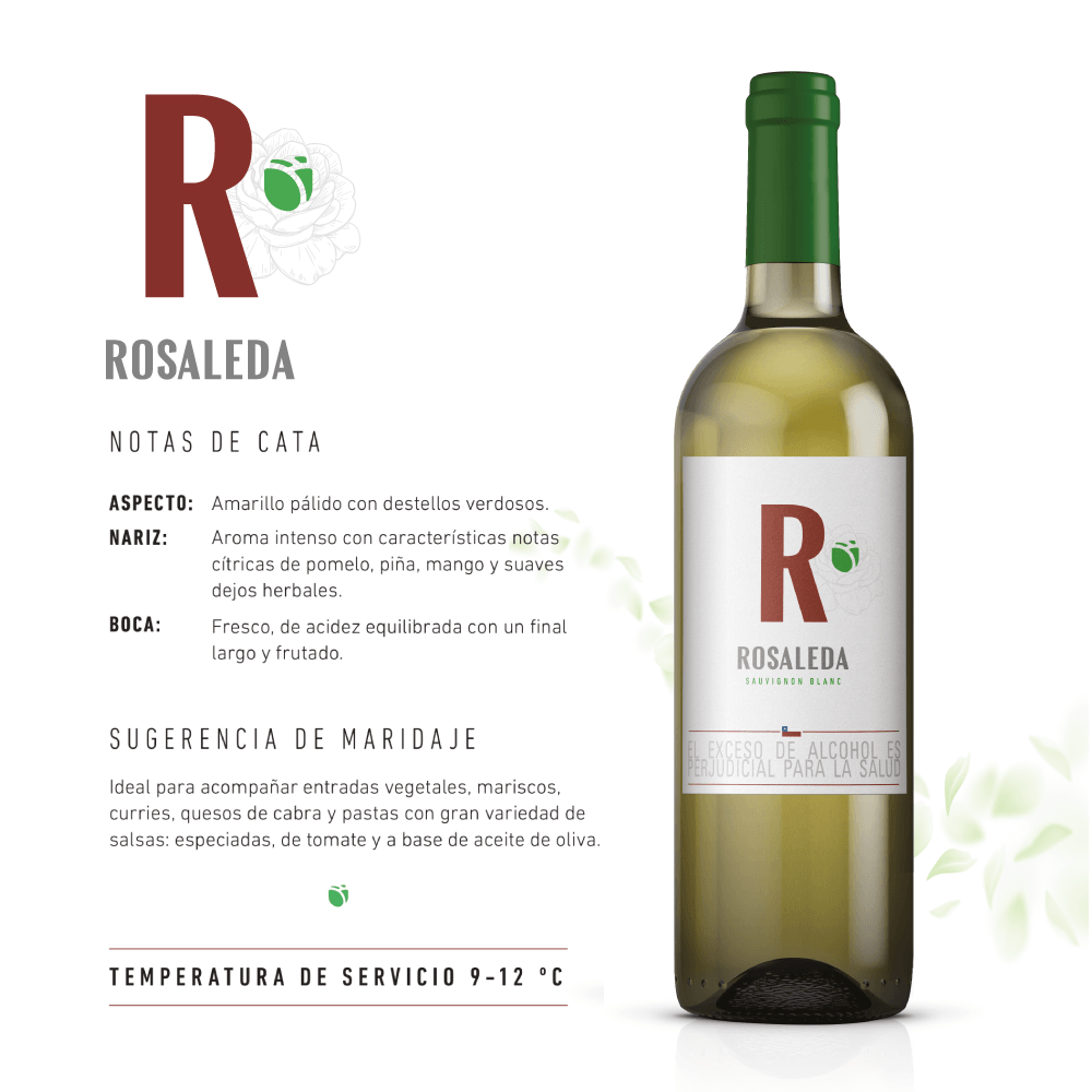 Vino Blanco Rosaleda Sauvignon Blanc - Vinos, Whisky, Tequilas ...