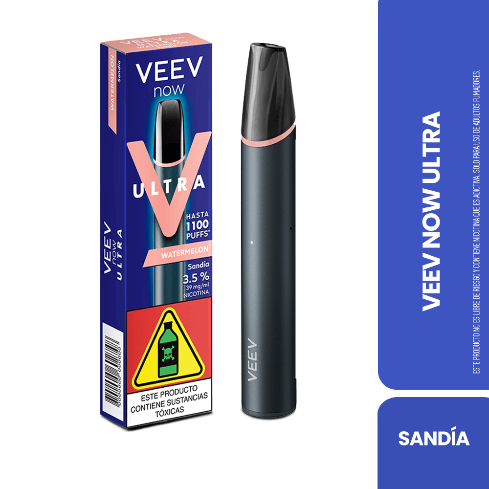 Veev Ultra Watermelon 2ml 1.100 Puffs - Vinos, Whisky, Tequilas ...